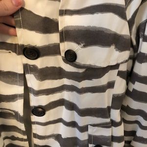 J. Crew | Jackets & Coats | J Crew Striped Spring Jacket | Poshmark